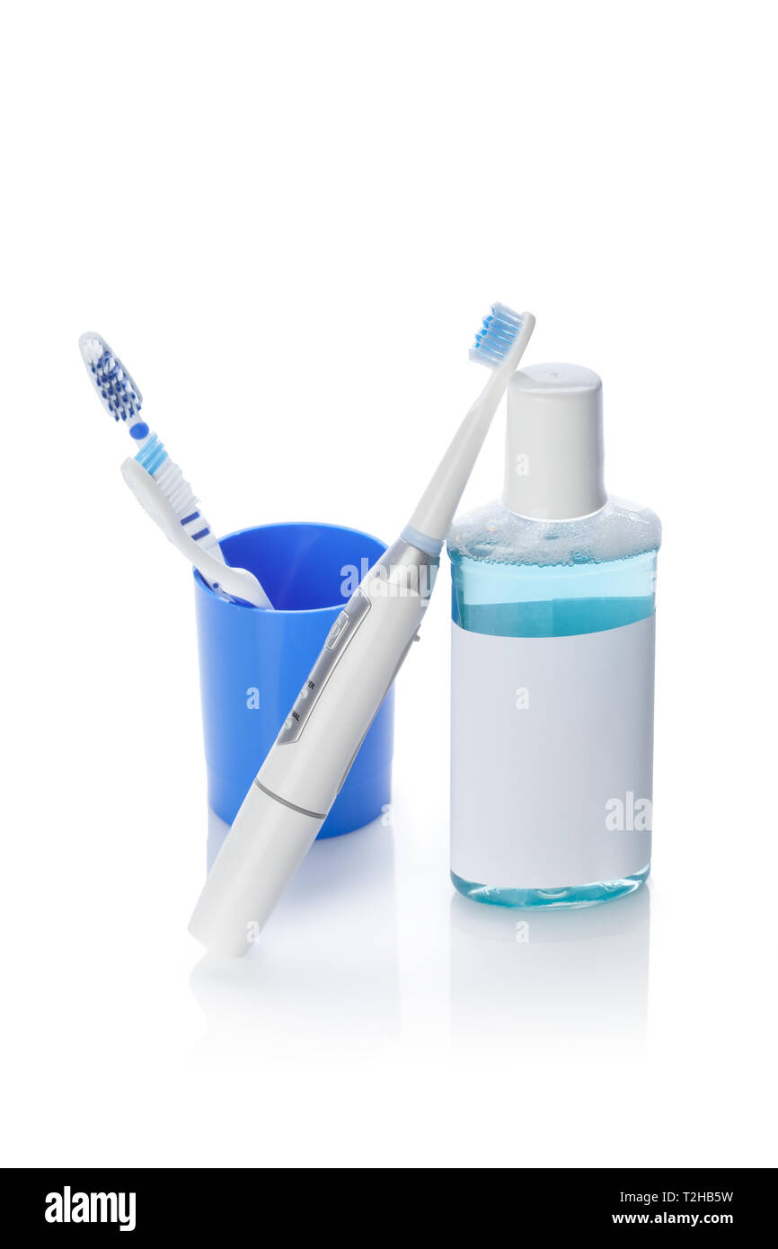 Dental tools and toothbrush Stock Photo - Alamy
