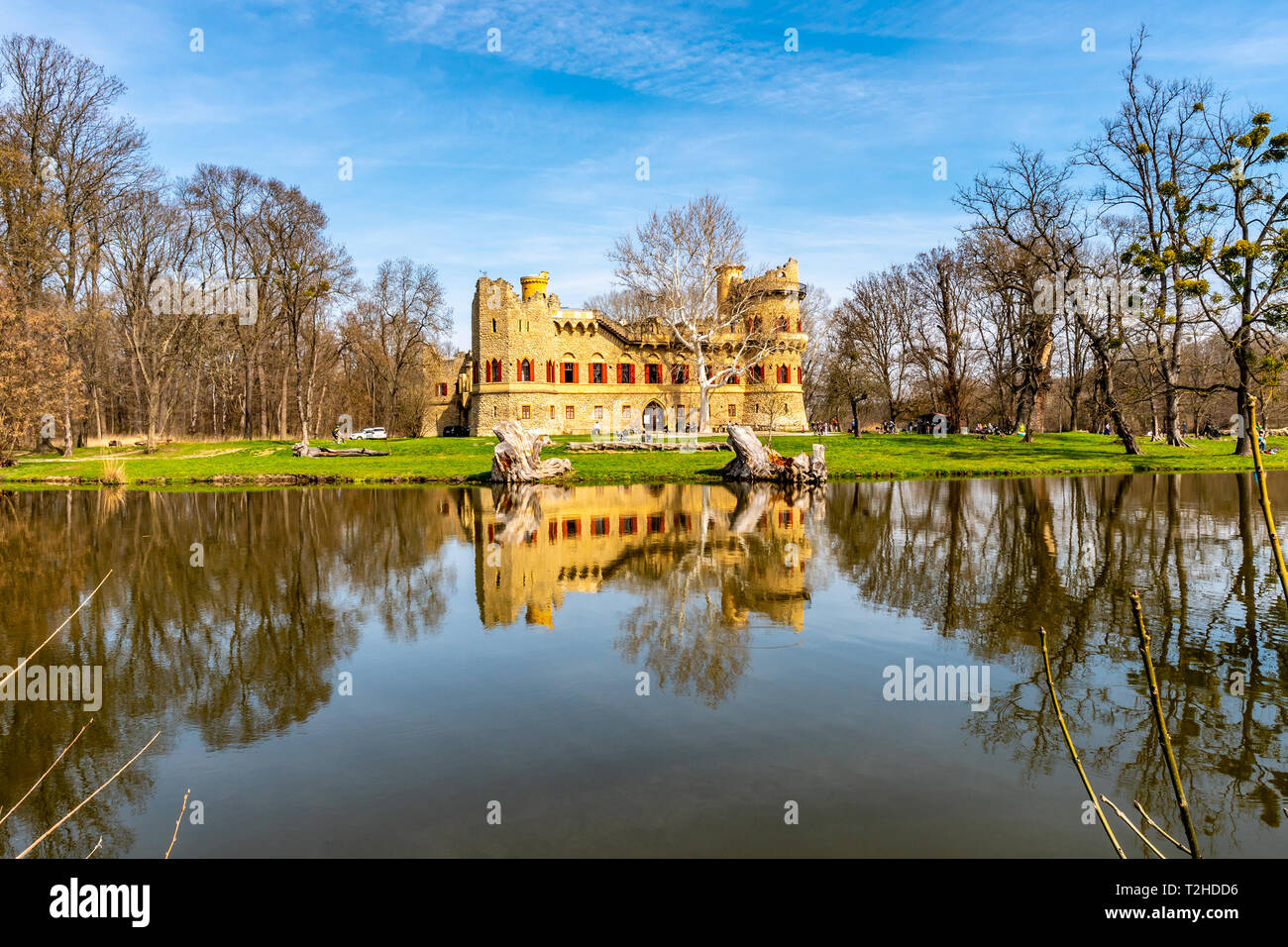 Lednice Valtice Cultural Landscape Area Complex John's Castle Front ...