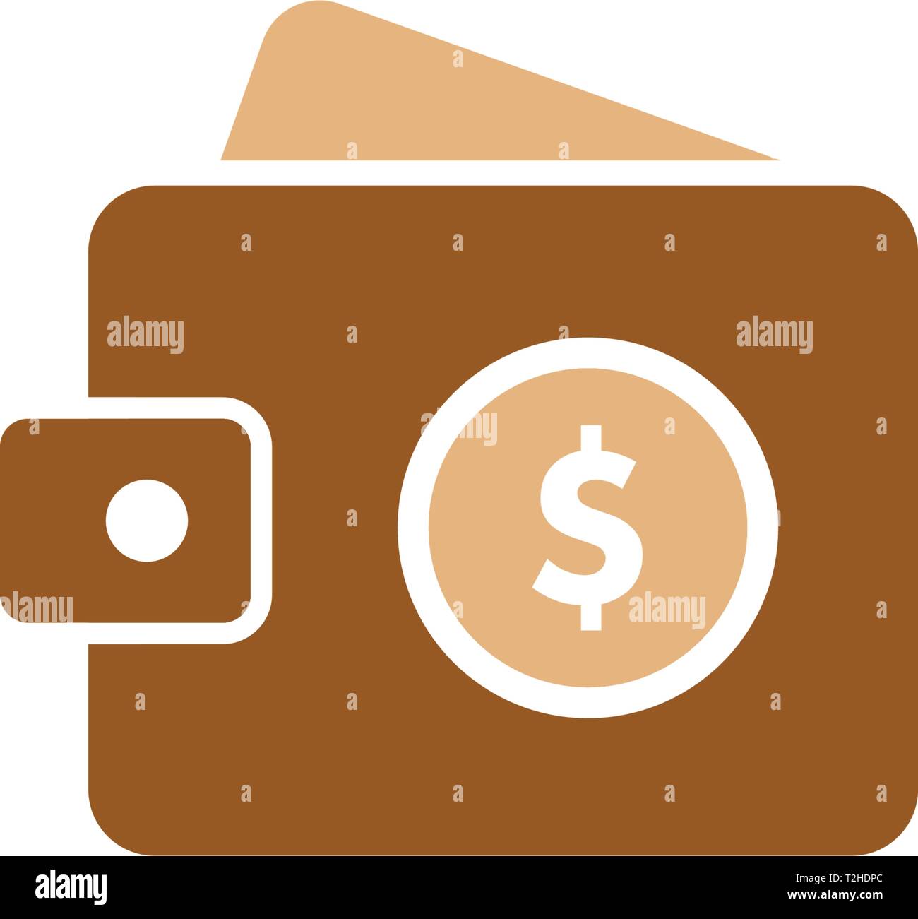 Money wallet Stock Vector Images - Alamy