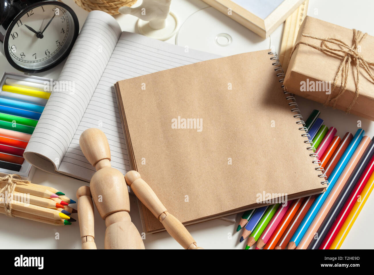 Modern work space Stock Photo - Alamy