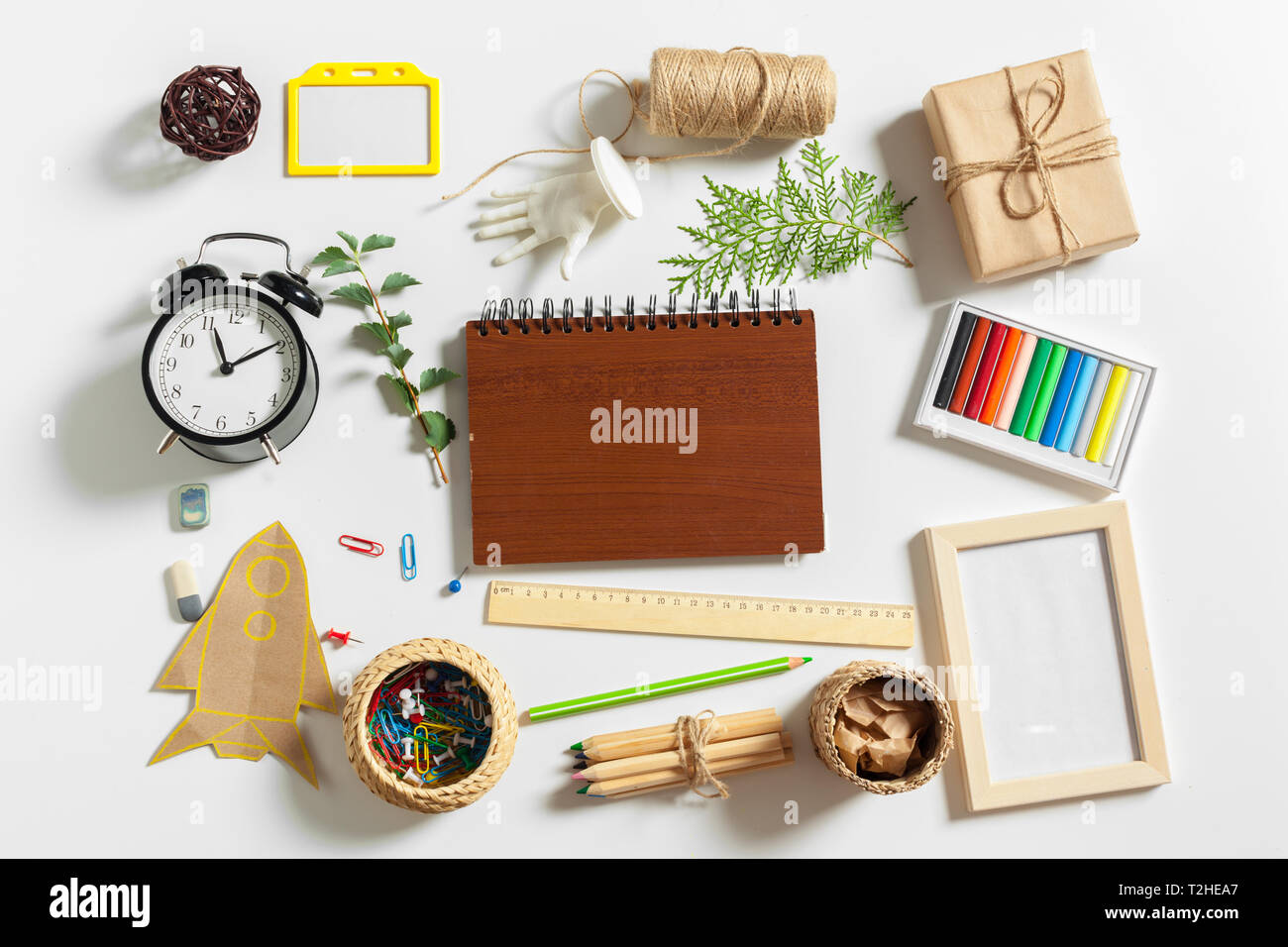 Modern work space Stock Photo - Alamy