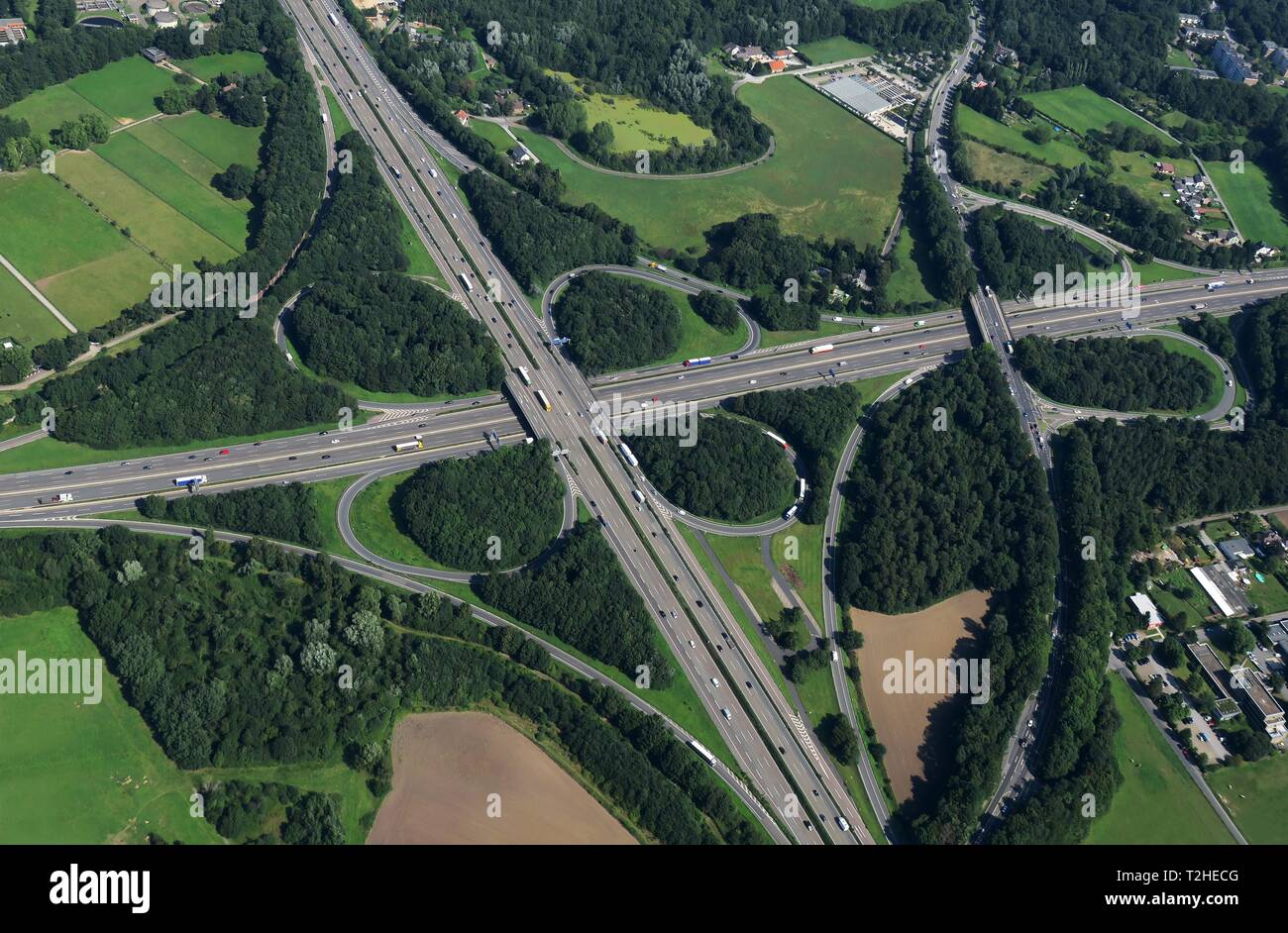 Cloverleaf form hi-res stock photography and images - Alamy