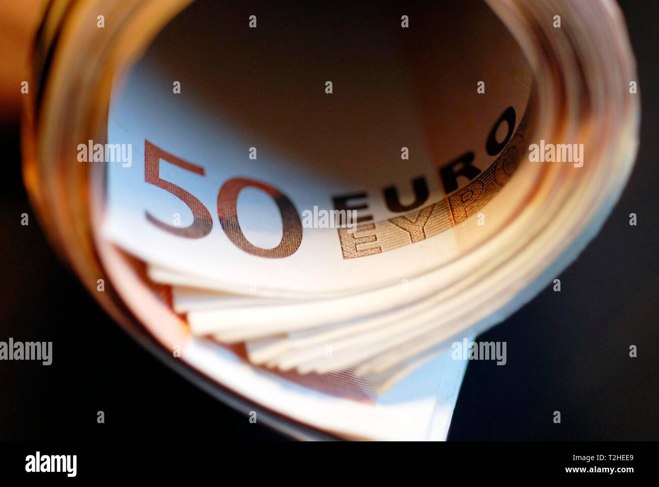 Symbolic picture money laundering banknotes hi-res stock photography ...