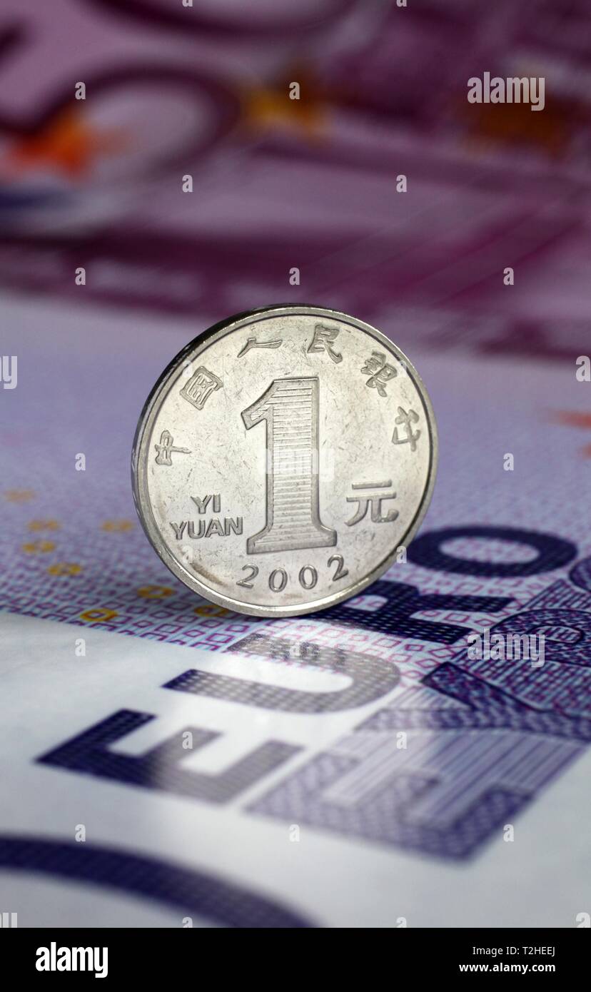 1 yuan coin hi-res stock photography and images - Alamy