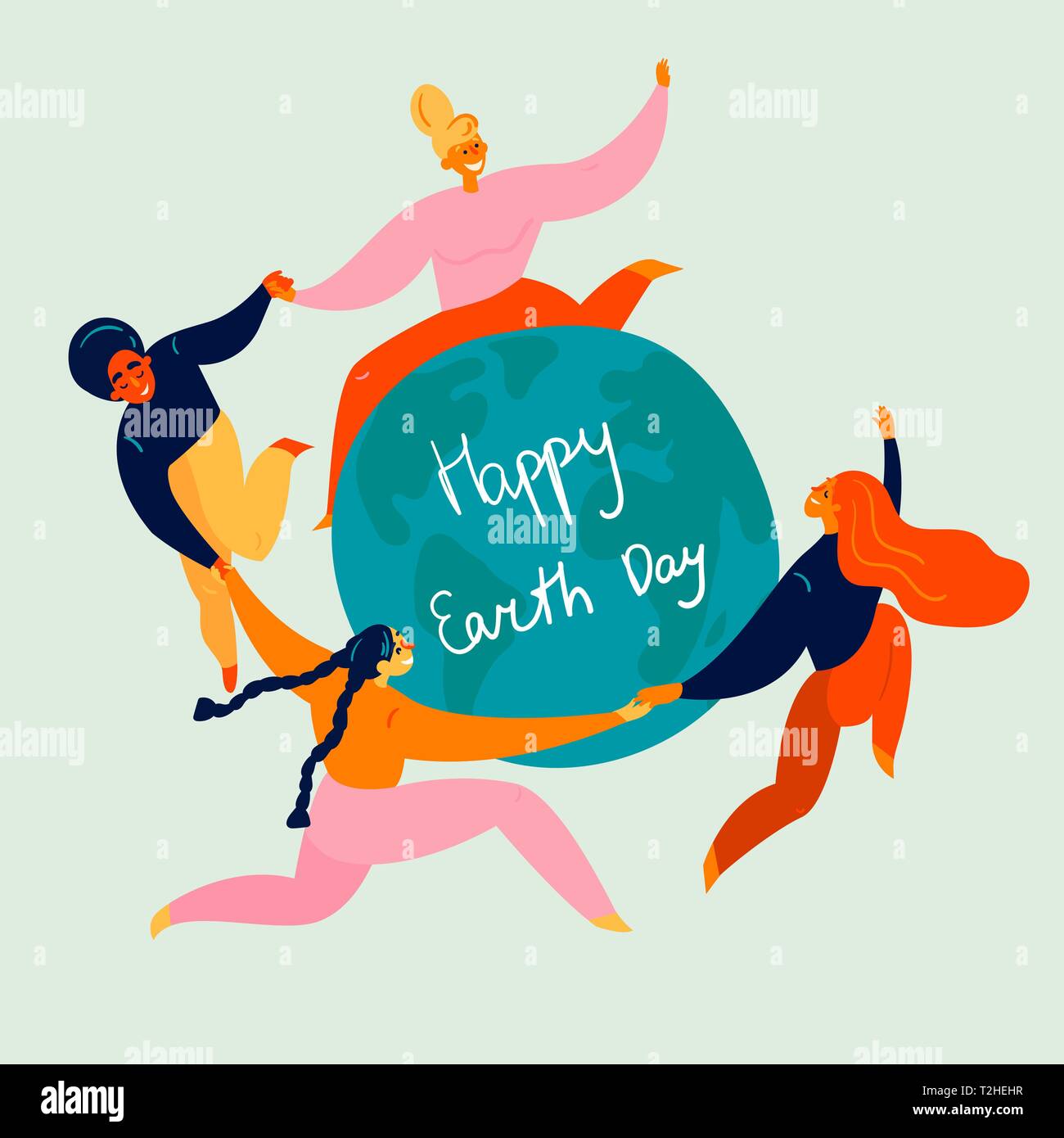 Dancing around all day and its in water Stock Vector Images - Alamy