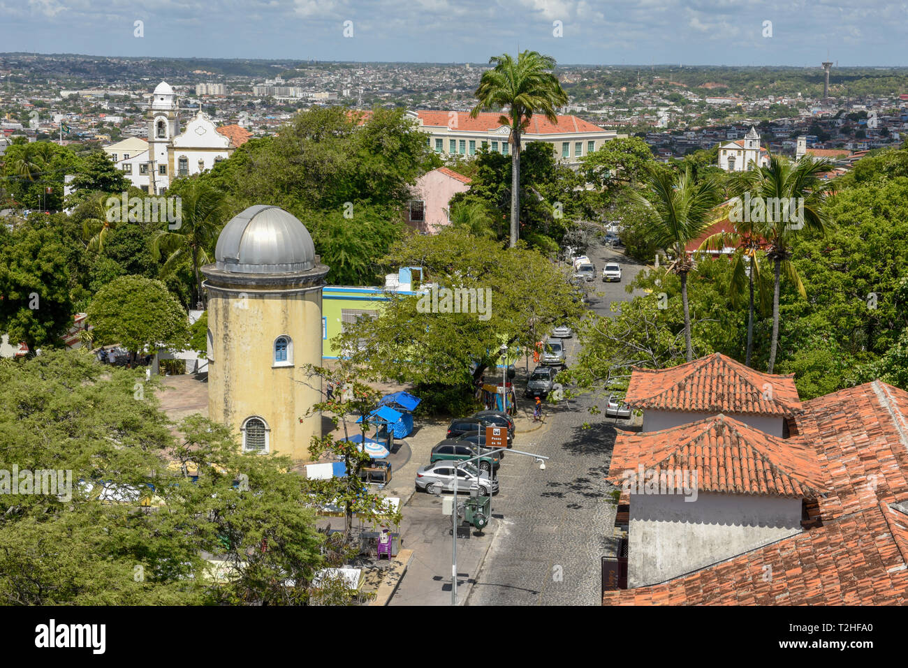 Old colonial town of Olinda on Brazil Stock Photo - Alamy