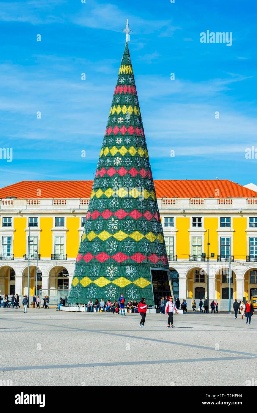 Lisbon christmas tree hi-res stock photography and images - Alamy