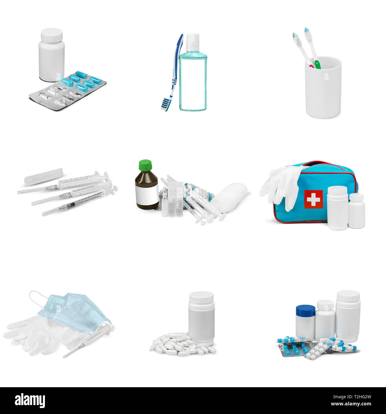 medical object isolated on white Stock Photo - Alamy