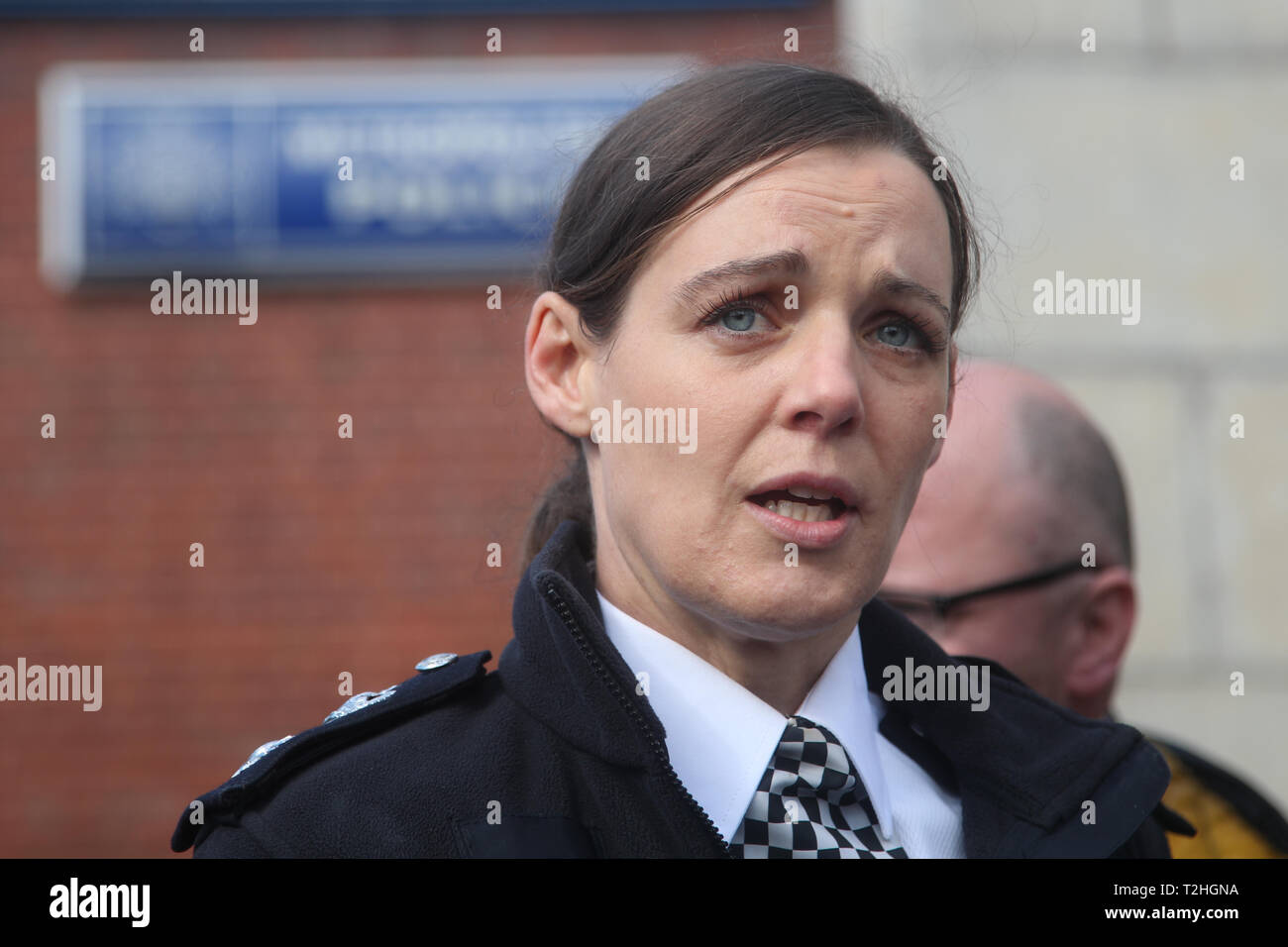 North area bcu commander chief superintendent helen millichap speaking ...