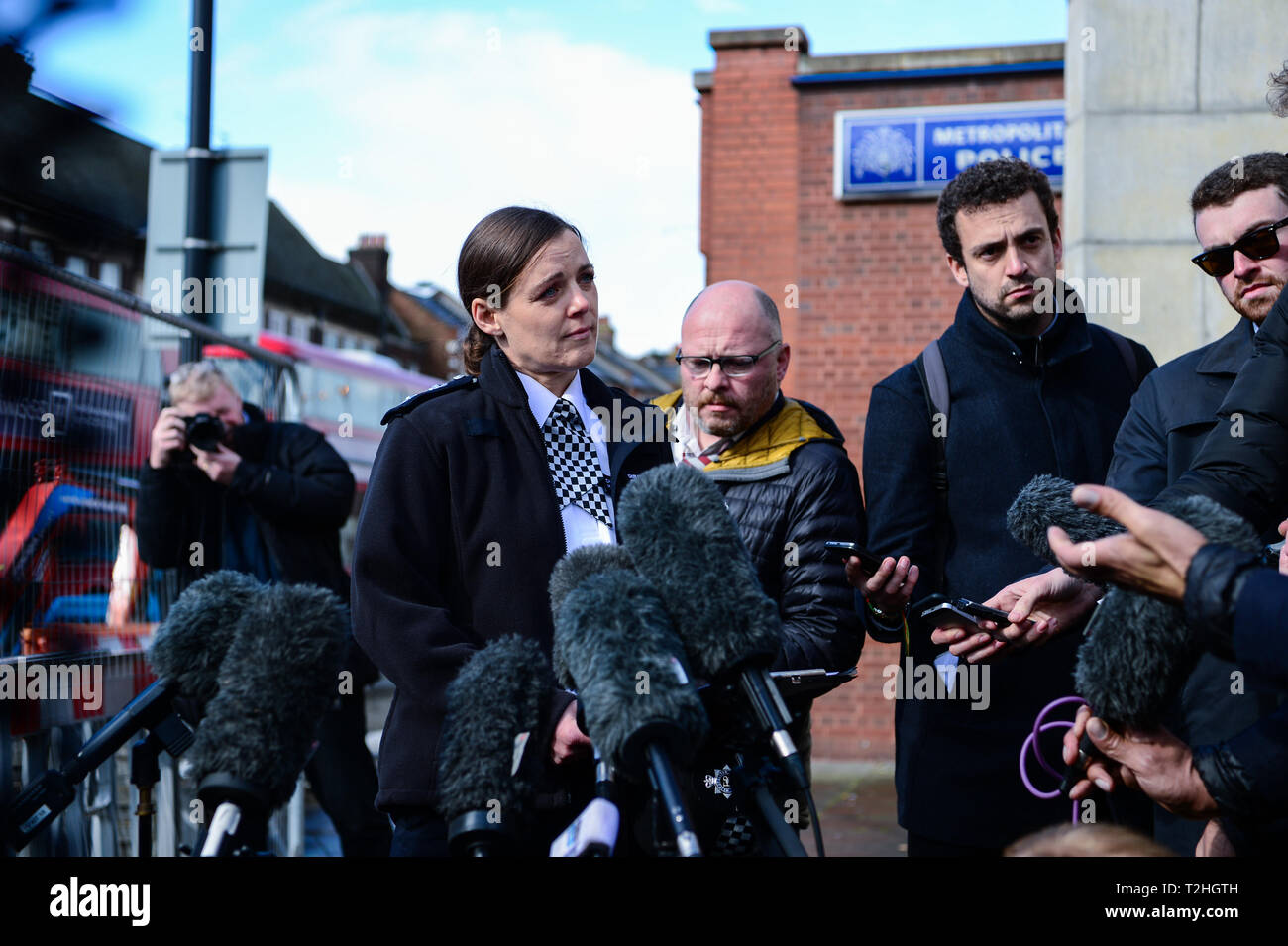 Edmonton london police station hi-res stock photography and images - Alamy
