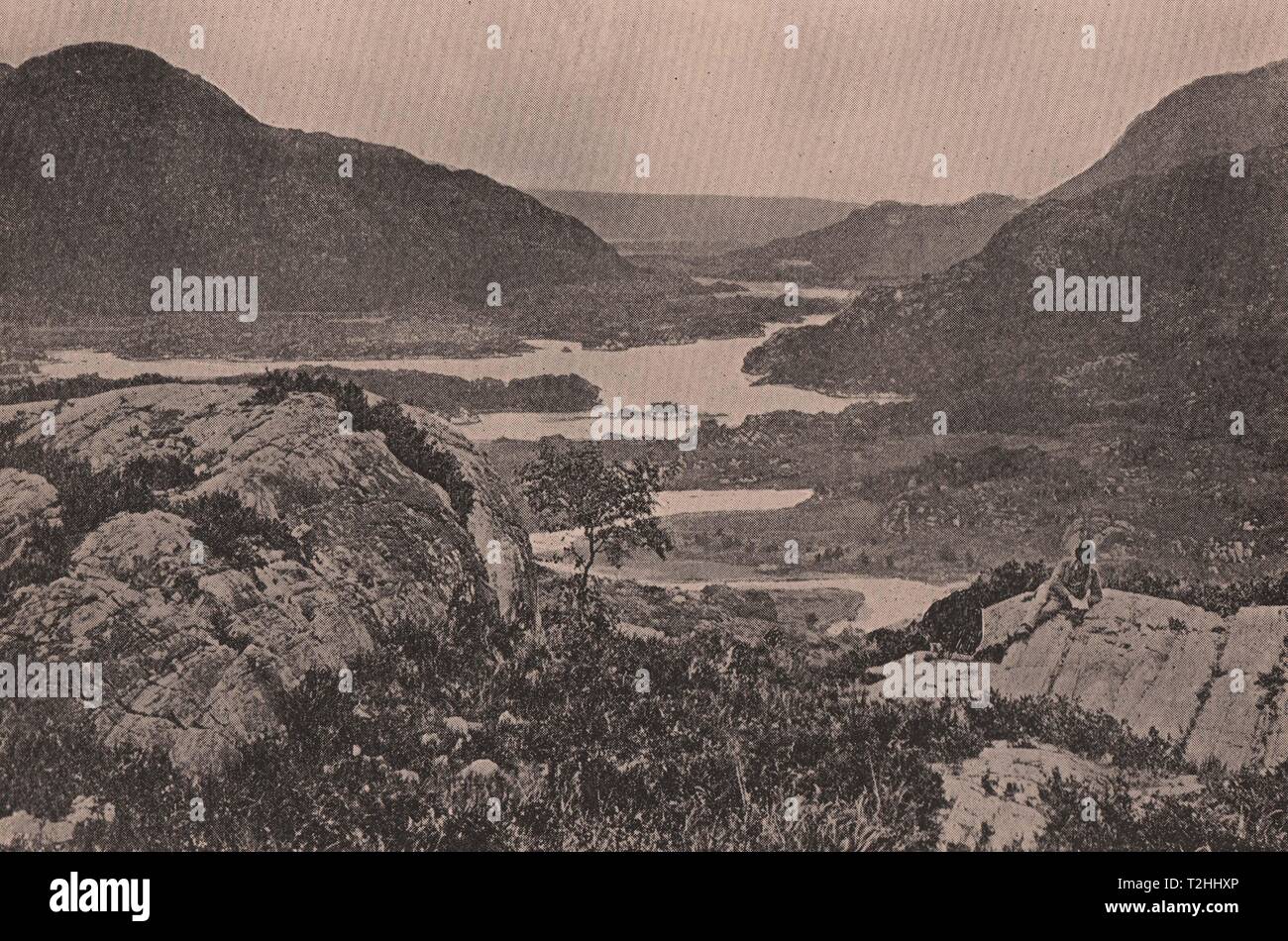 View of Lake Killarney, Ireland Stock Photo - Alamy