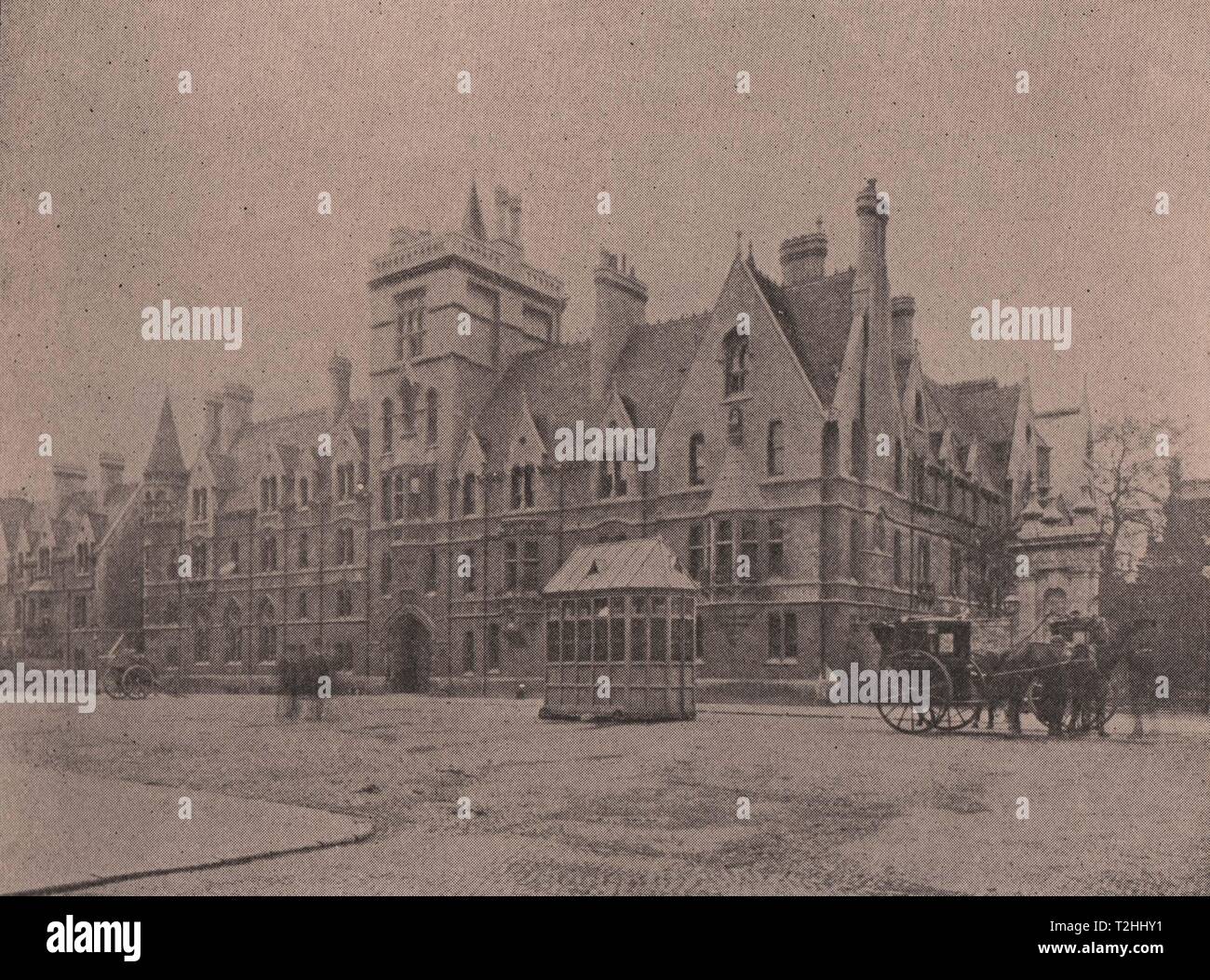 Balliol College, Oxford, England Stock Photo - Alamy