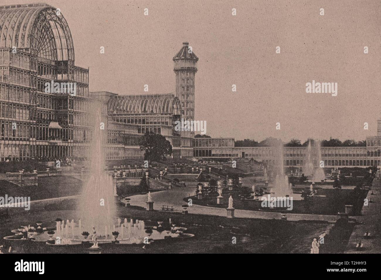 Crystal Palace, Sydenham Stock Photo - Alamy