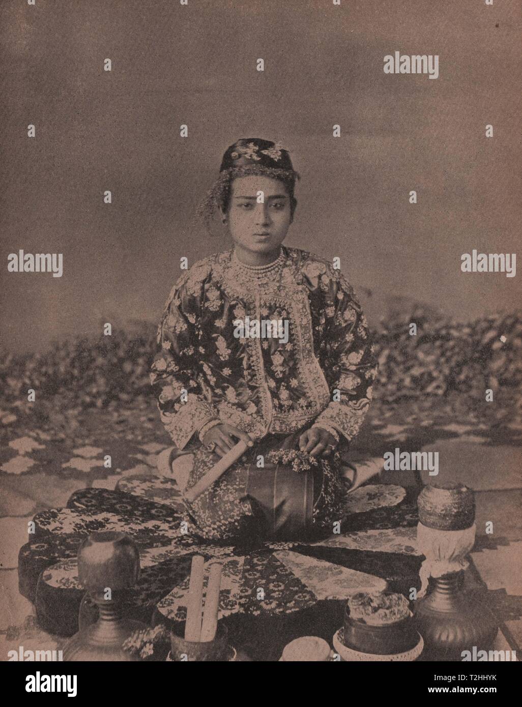 A Burmese Belle Stock Photo - Alamy