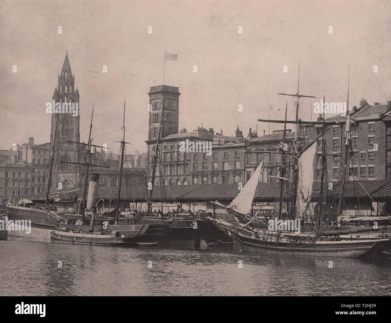 Liverpool, In George's Dock Stock Photo - Alamy