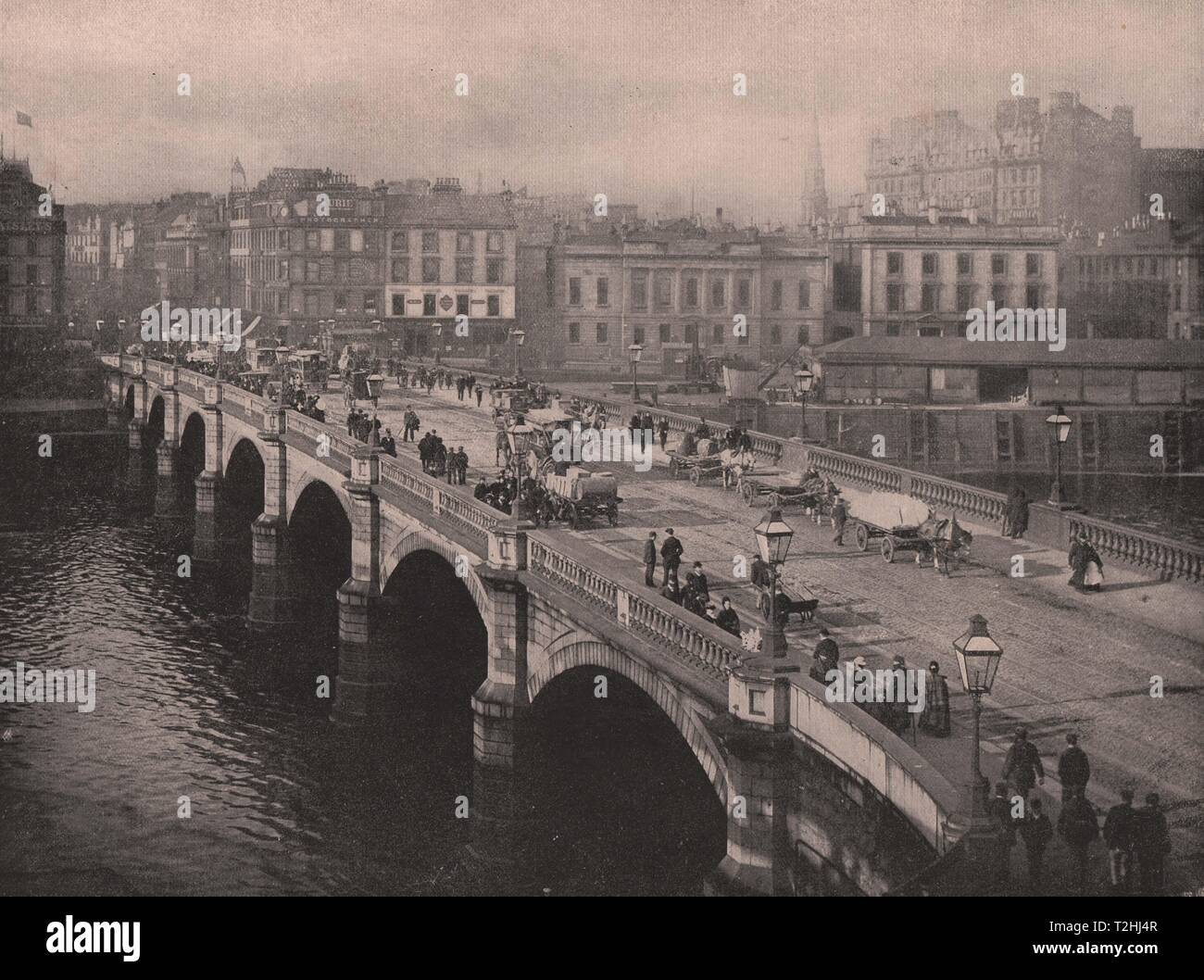 Broomielaw Bridge, Glasgow Stock Photo - Alamy