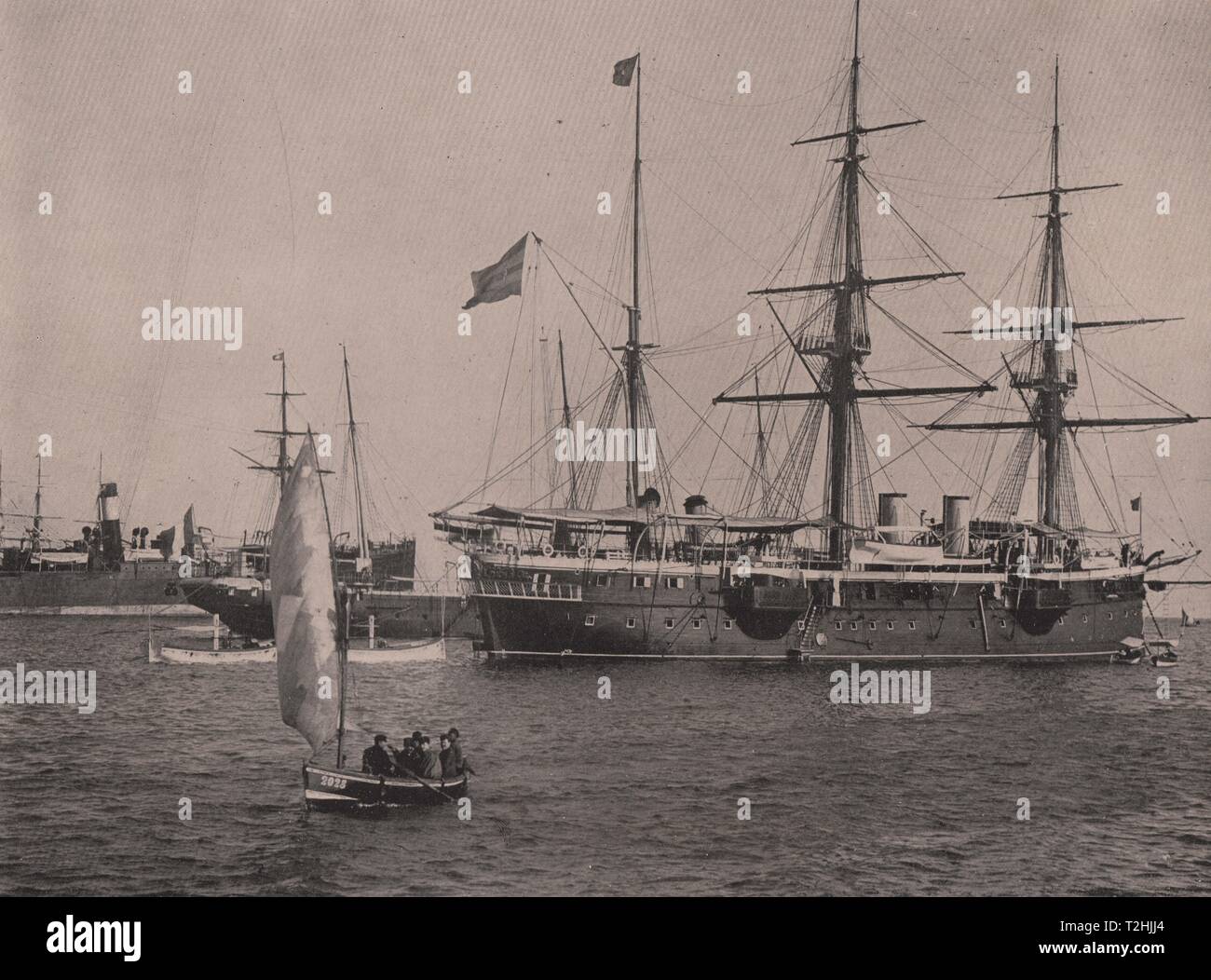 The Cruiser Castilla, Barcelona, Spain Stock Photo - Alamy