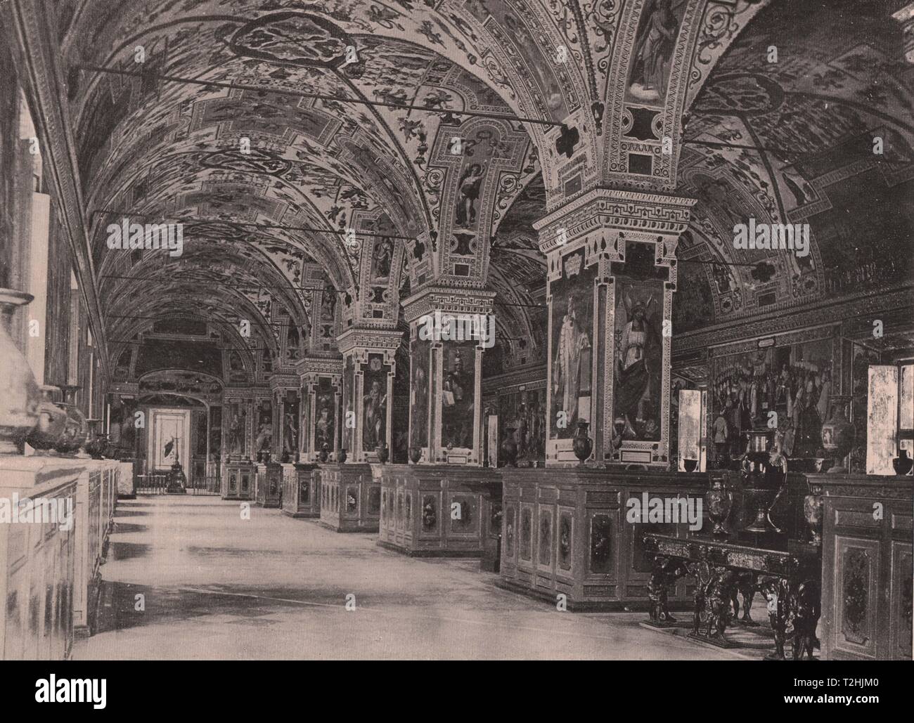 The Library of the Vatican Stock Photo - Alamy