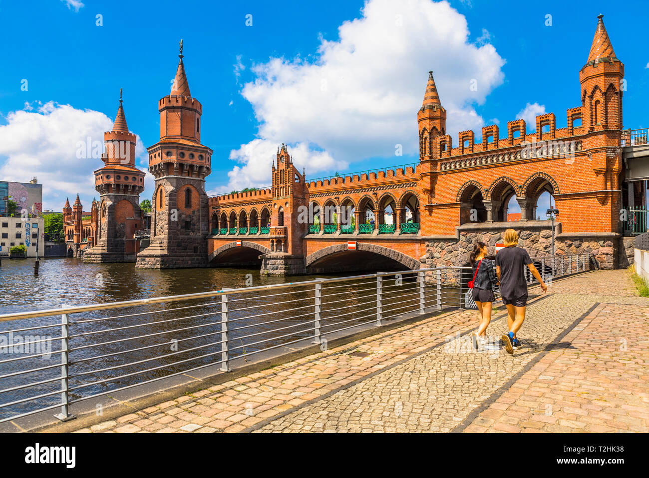 Oberbaum Bridge, Berlin, Germany, Europe Stock Photo - Alamy