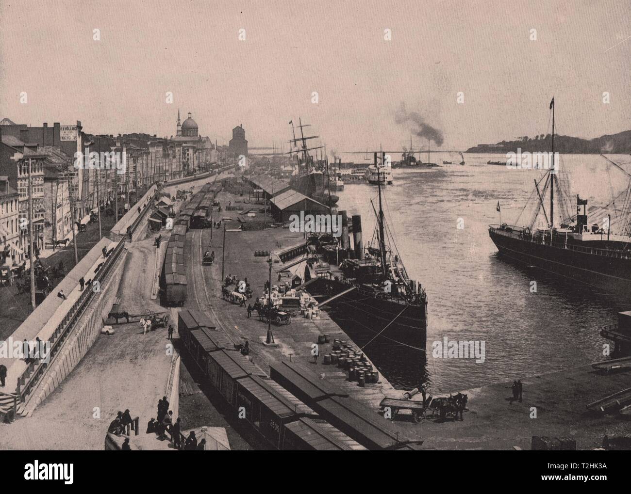 Montreal harbor scenes hi-res stock photography and images - Alamy