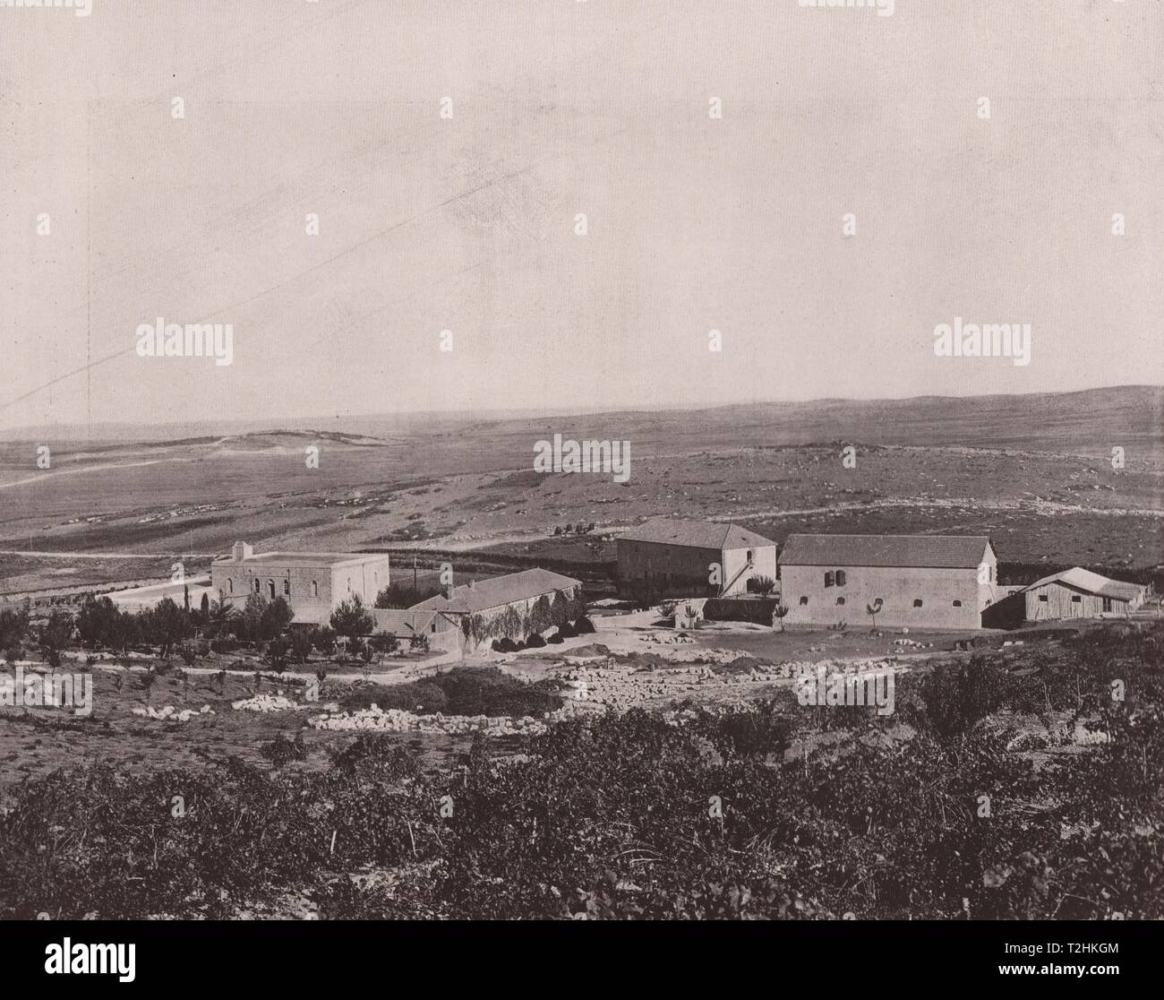 El-Atroun - The Trappiste monastery Stock Photo - Alamy