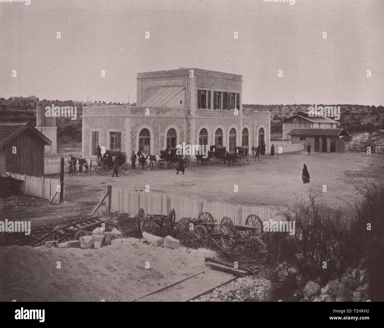 Jerusalem - The station Stock Photo - Alamy