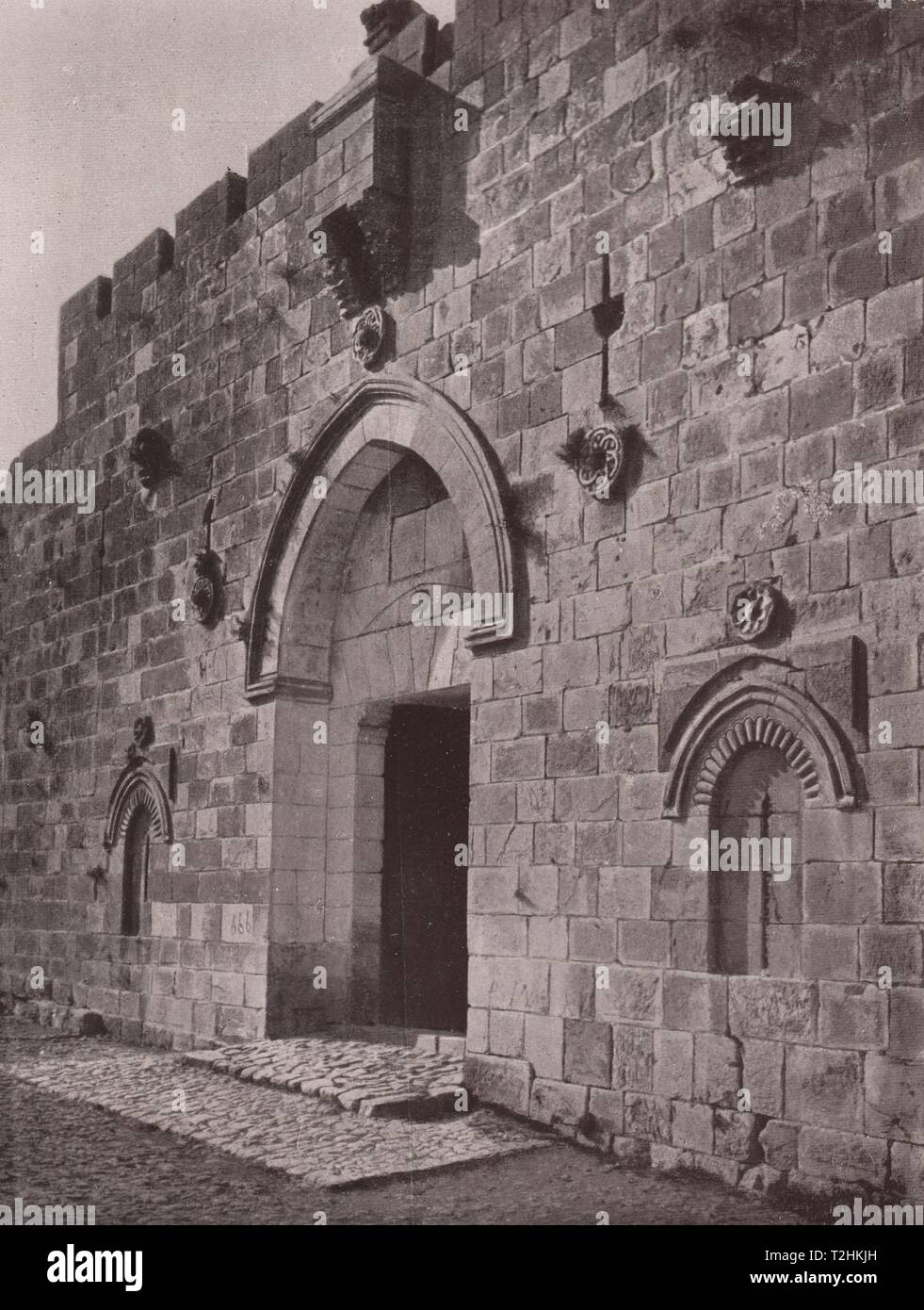 Jerusalem - David's Gate, or Gate Stock Photo - Alamy