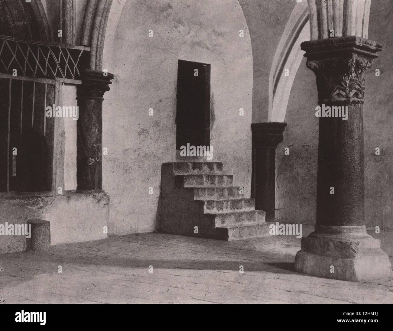 Jerusalem - Interior of the Cenacle Stock Photo - Alamy