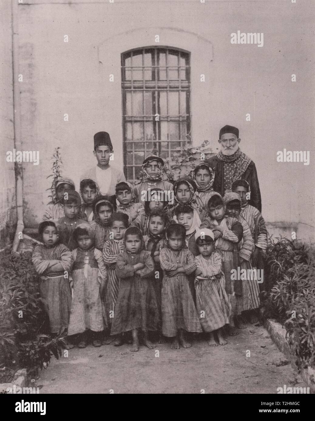 Nazareth - A group of children Stock Photo - Alamy