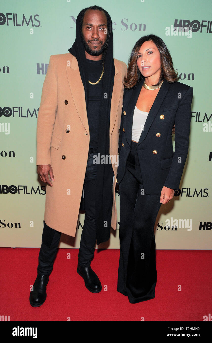 New York, United States. 01st Apr, 2019. Rashid Johnson and Sheree ...