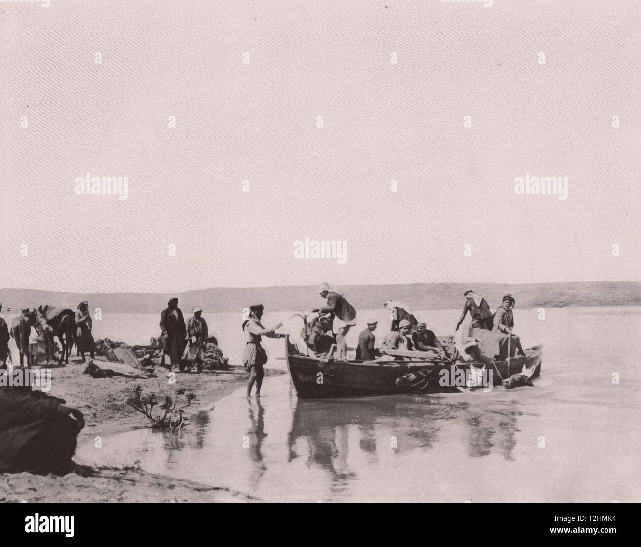 El-Araj - Passage of the Jordan Stock Photo - Alamy