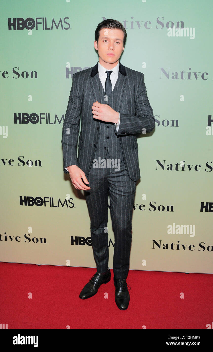 New York, United States. 01st Apr, 2019. Nick Robinson attends HBO's ...