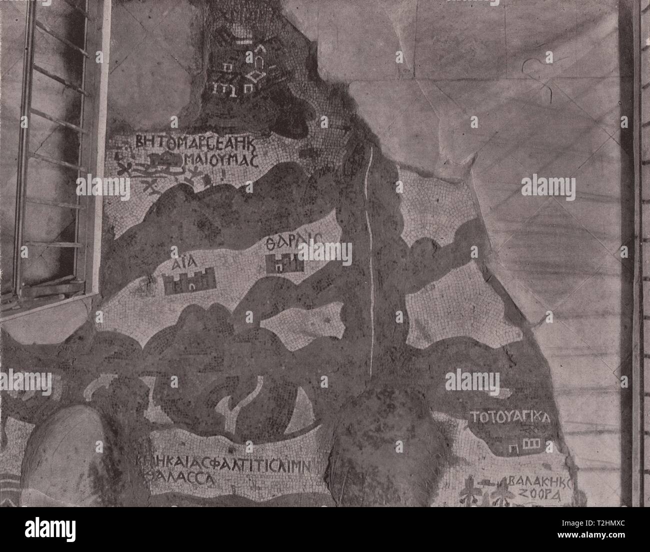 Madaba - Map : No 4 Stock Photo - Alamy