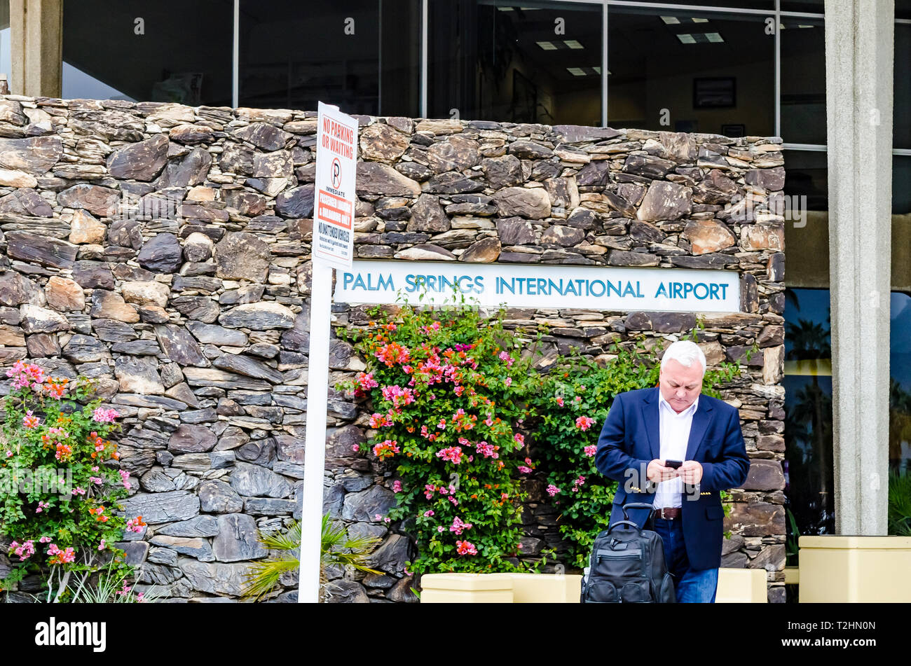 Palm Springs International Airport California USA Stock Photo - Alamy