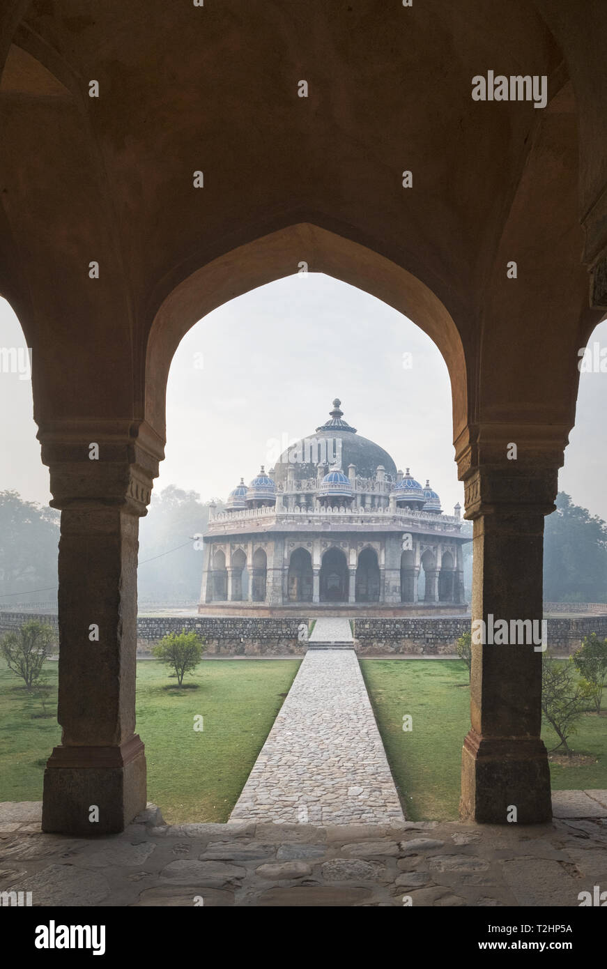 Archway by Isa Khan Tomb in Delhi, India, Asia Stock Photo - Alamy