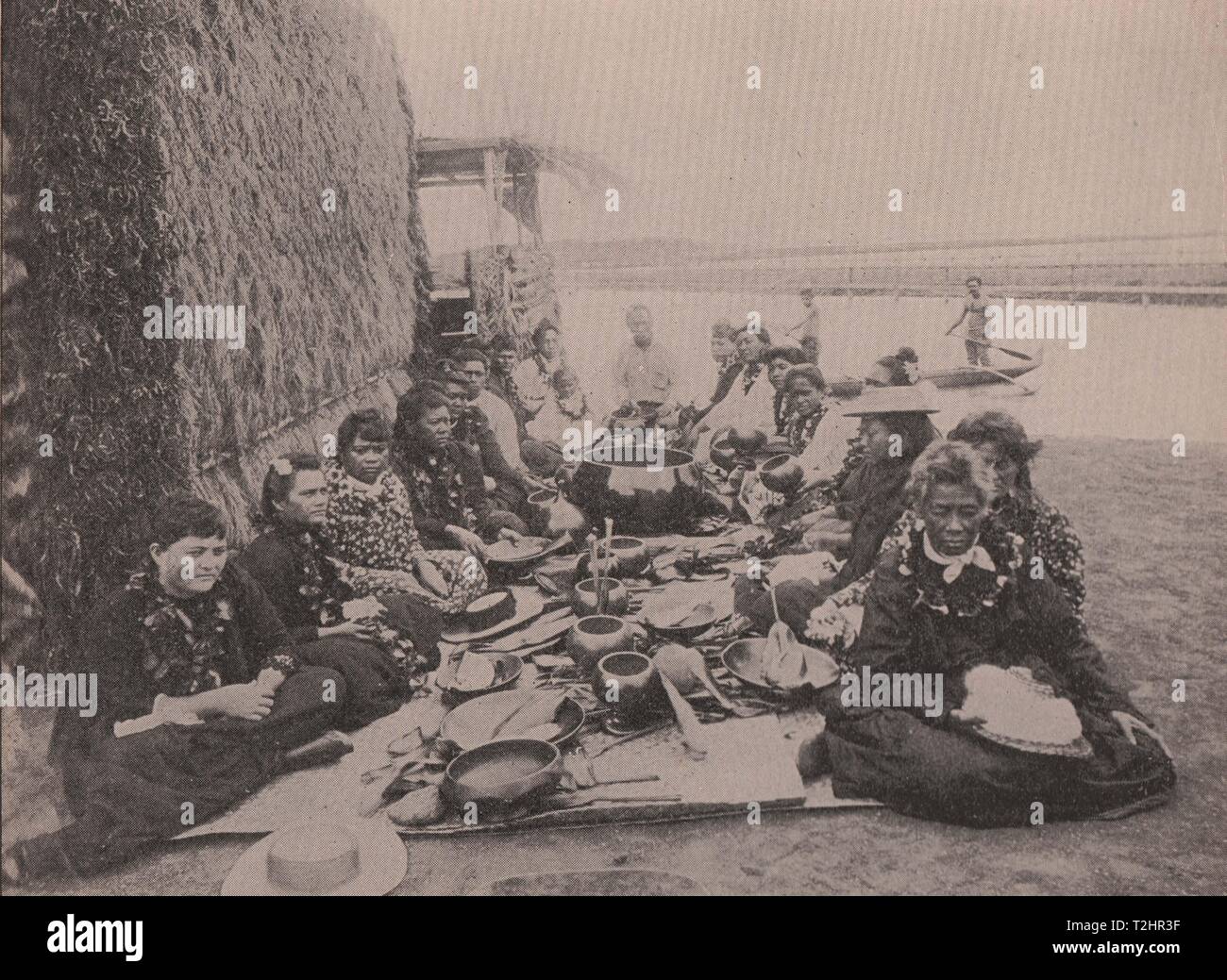 A Native Feast, Hawaii Stock Photo - Alamy