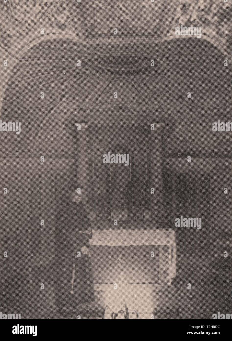 Interior of the Chapel on the Spot where St. Peter Was Crucified Stock ...