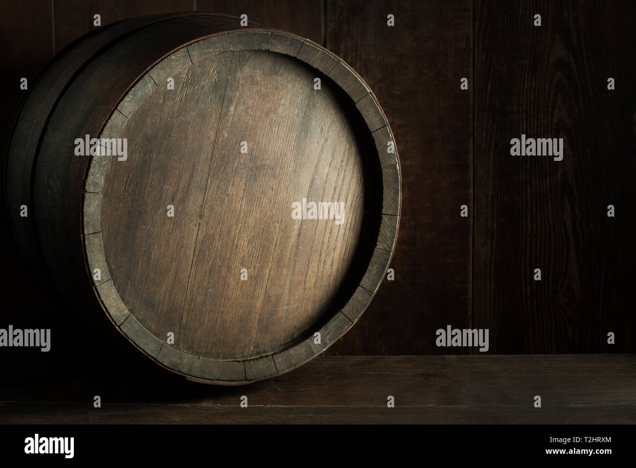 Brewery, winery background. Wine, beer barrels stacked background ...