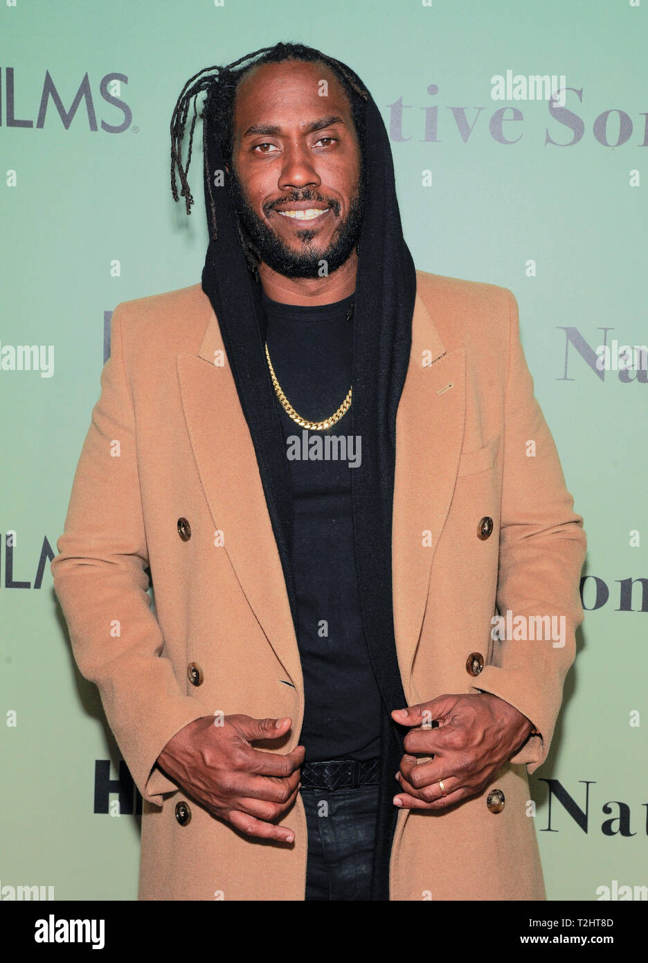 New York, NY - April 1, 2019: Rashid Johnson attends HBO's 'Native Son ...