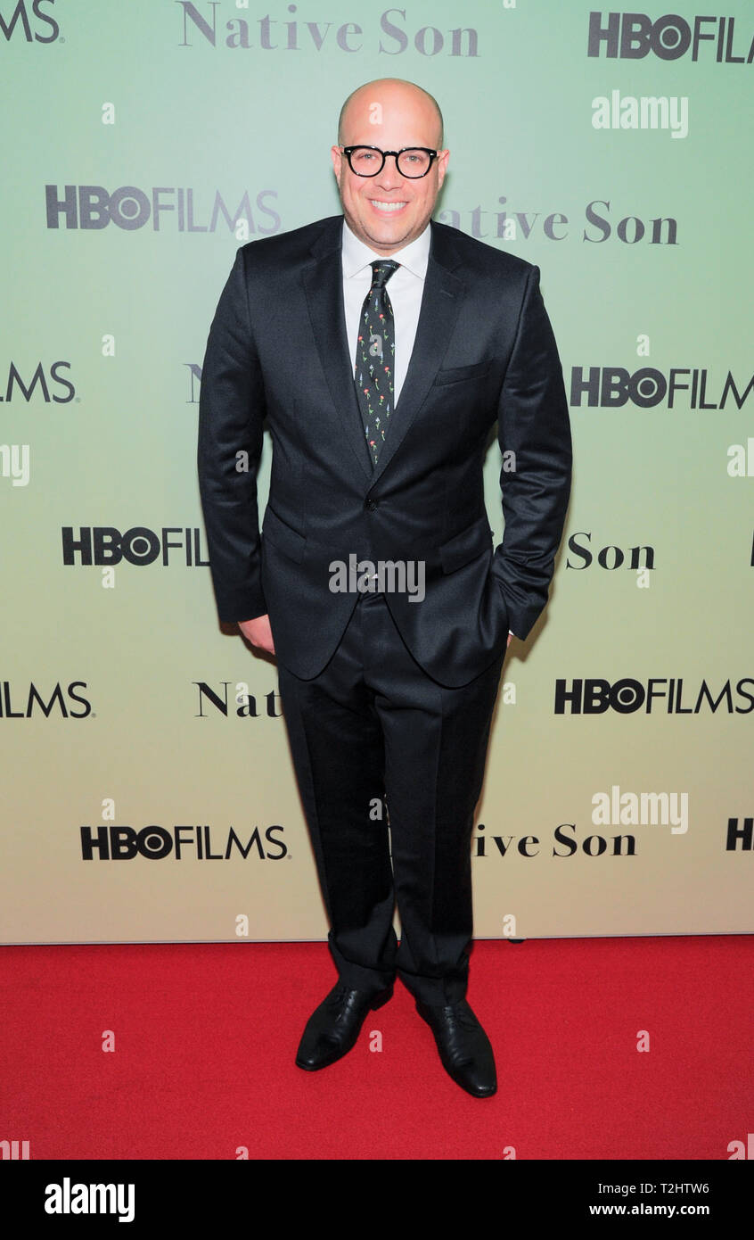New York, NY - April 1, 2019: Matthew Perniciaro attends HBO's 'Native ...