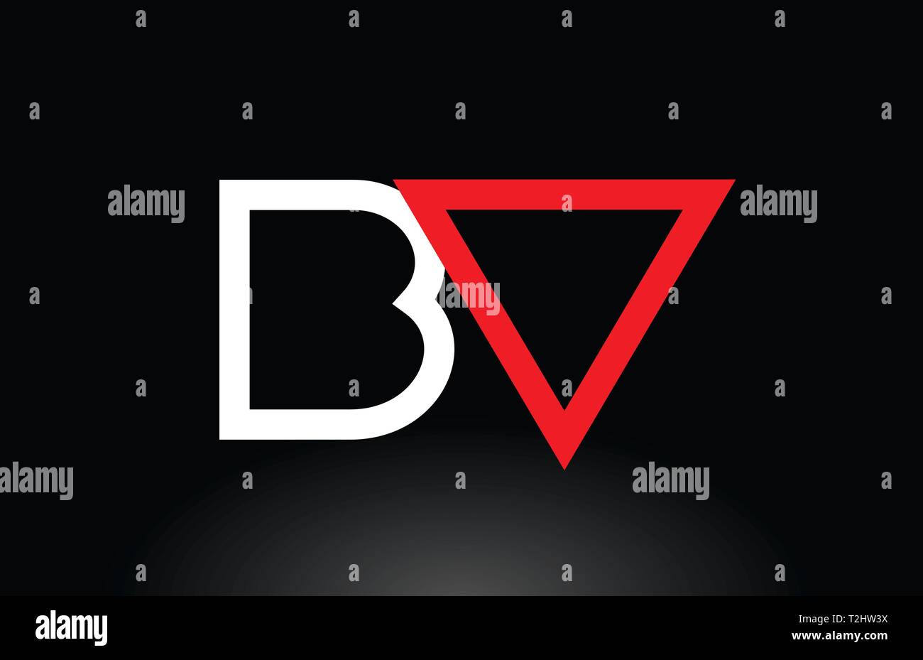 Letter a v b vector Stock Vector Images - Alamy