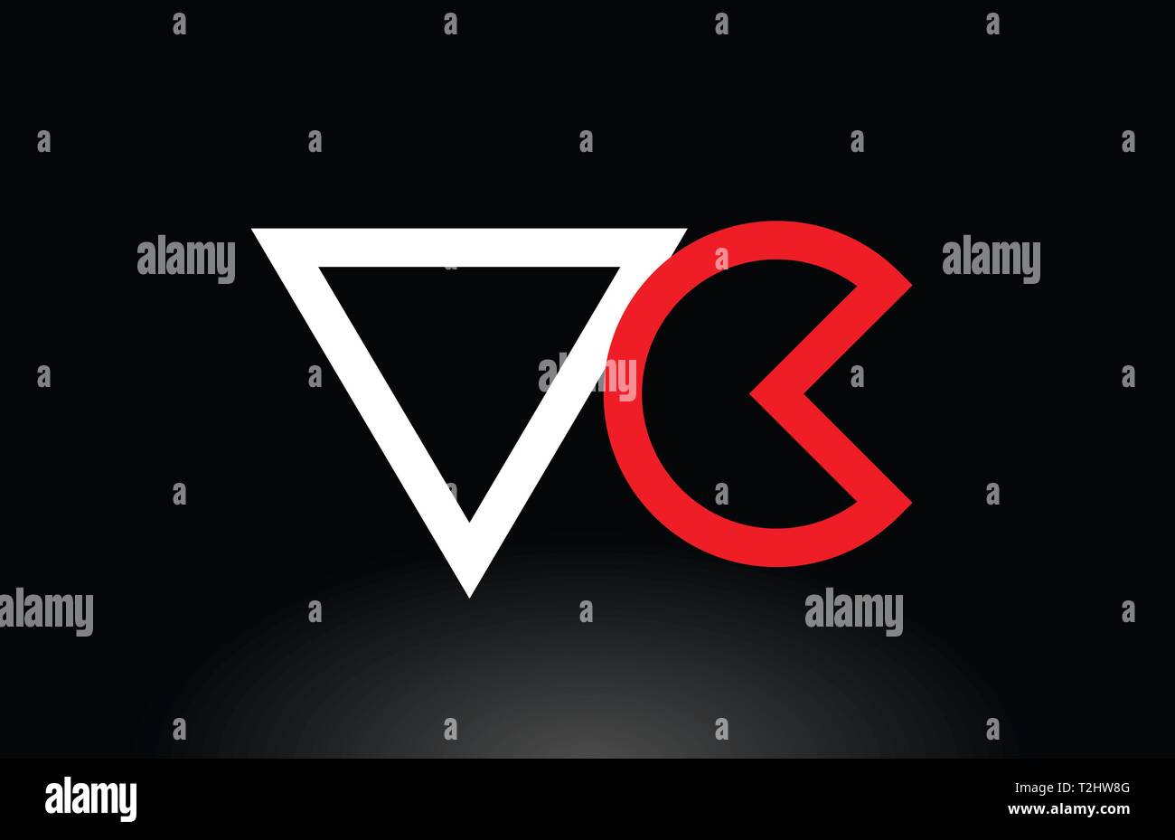 red white alphabet letter logo combination vc v c design suitable for a ... red white alphabet letter logo combination vc v c design suitable for a ...