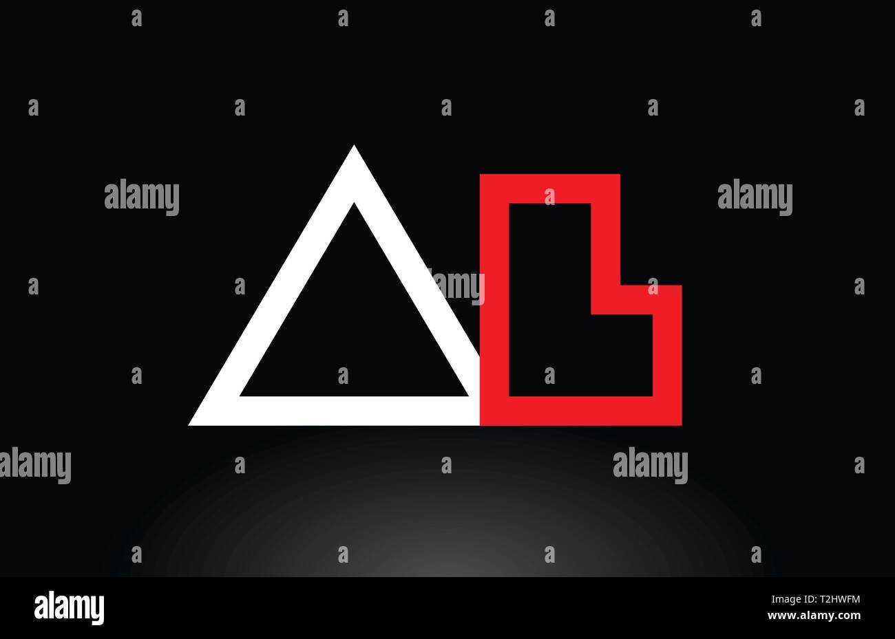 Al alphabet Stock Vector Images - Alamy