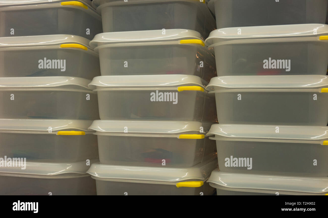 transparent plastic container Stock Photo - Alamy