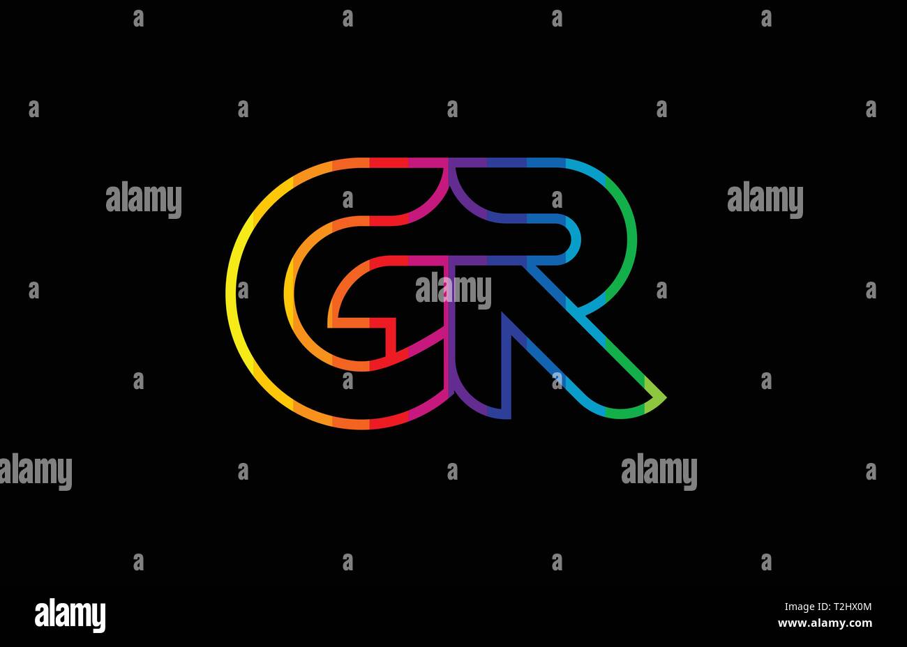Gr alphabet hi-res stock photography and images - Alamy