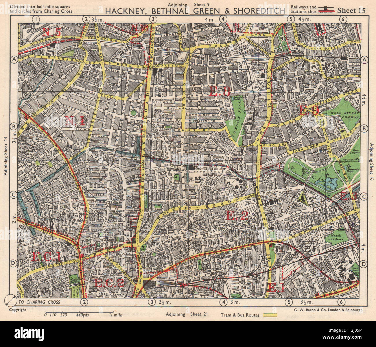 Shoreditch London Map High Resolution Stock Photography and Images - Alamy