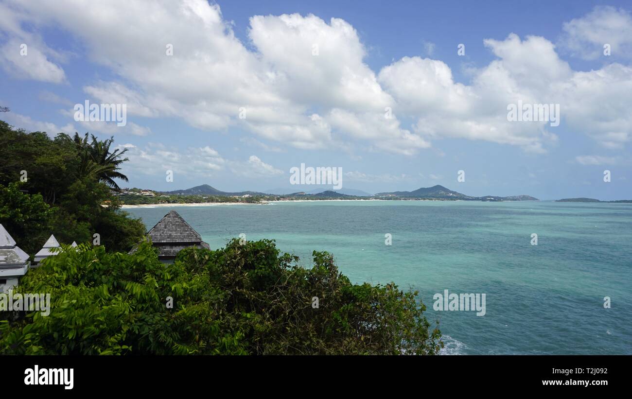 lad koh viewpoint on koh samui in thailand Stock Photo - Alamy