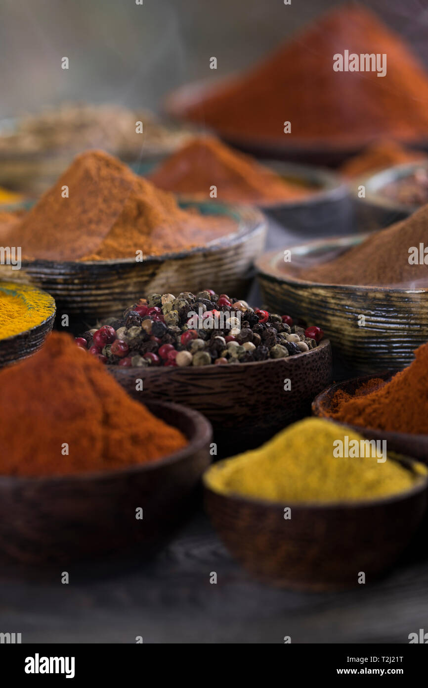 Smoke background , Spice Still Life Stock Photo - Alamy