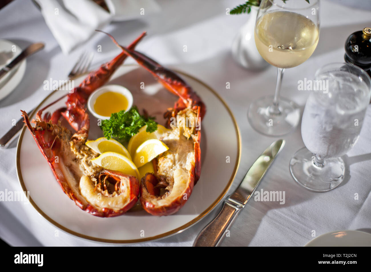Gourmet lobster images hi-res stock photography and images - Alamy