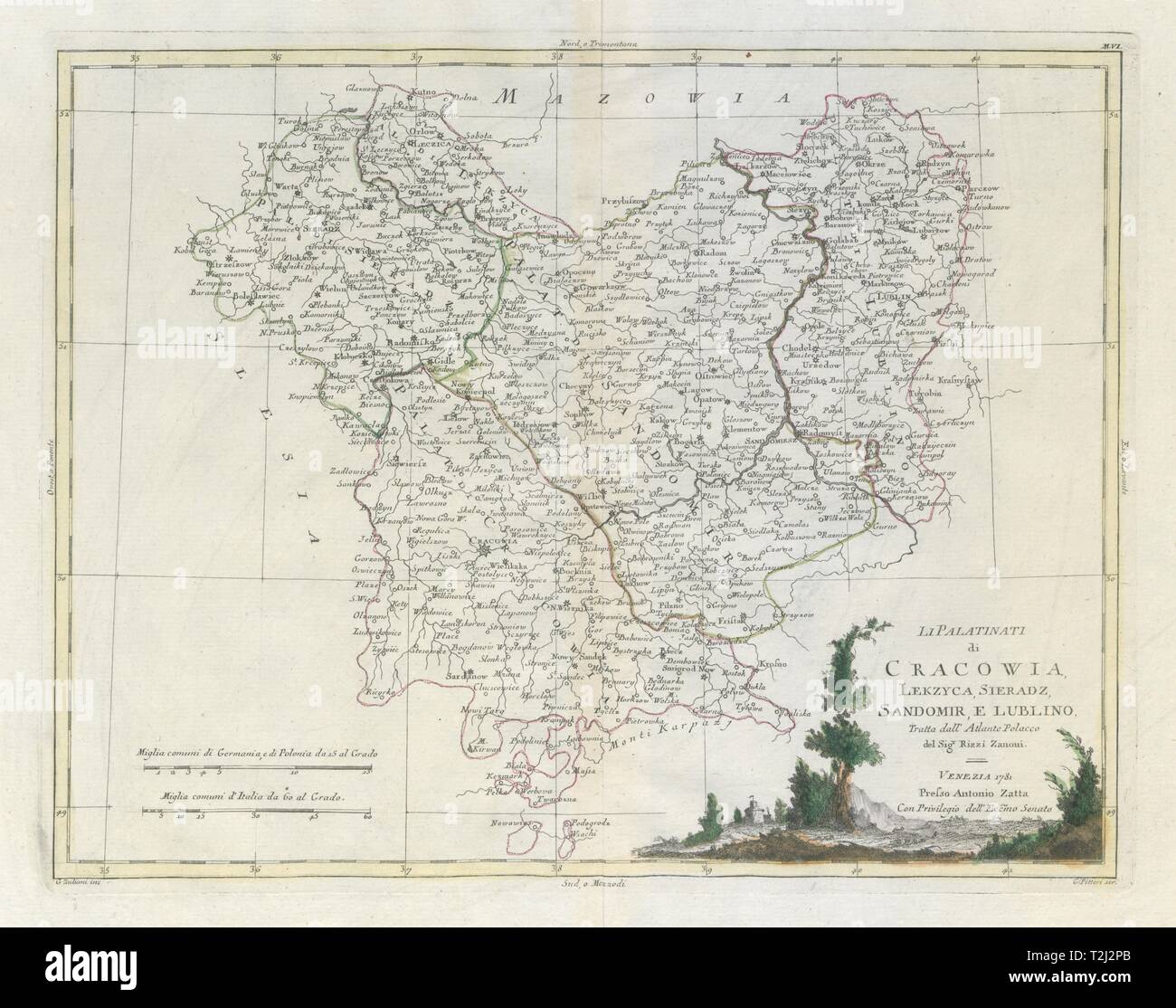 Sieradz map hi-res stock photography and images - Alamy